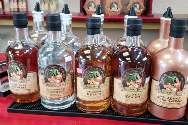 Rum tasting - Seasideinn Roatan